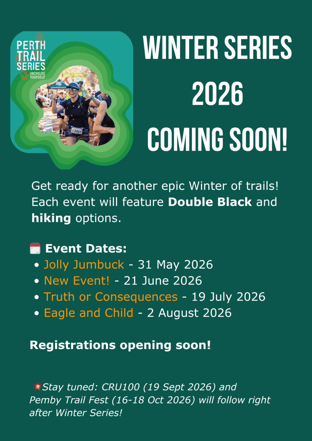 Perth Trail Series – Uncivillise Yourself